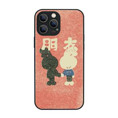 苹果正版插画手机壳透明