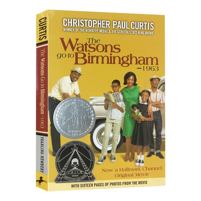 英文原版 Watsons Go To Birmingham 沃森一家去伯明翰 英文版 1963 纽伯瑞奖小说儿童外文书
