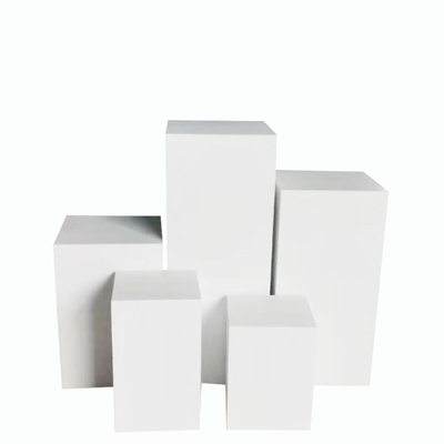 定制哑光立方体方形展台白色展示台产品摆件地台橱窗模特增高底座