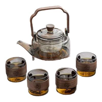 加厚耐高温烧水壶煮茶壶玻