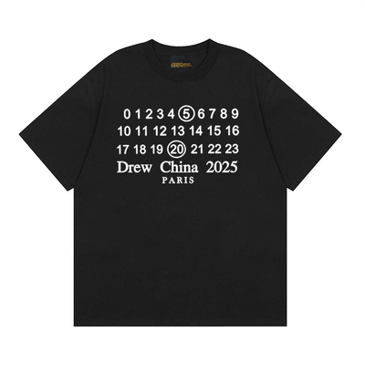 王楚然明星同款MM马吉数字短袖