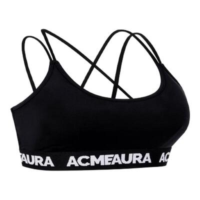 黑色辣妹街舞运动胸衣