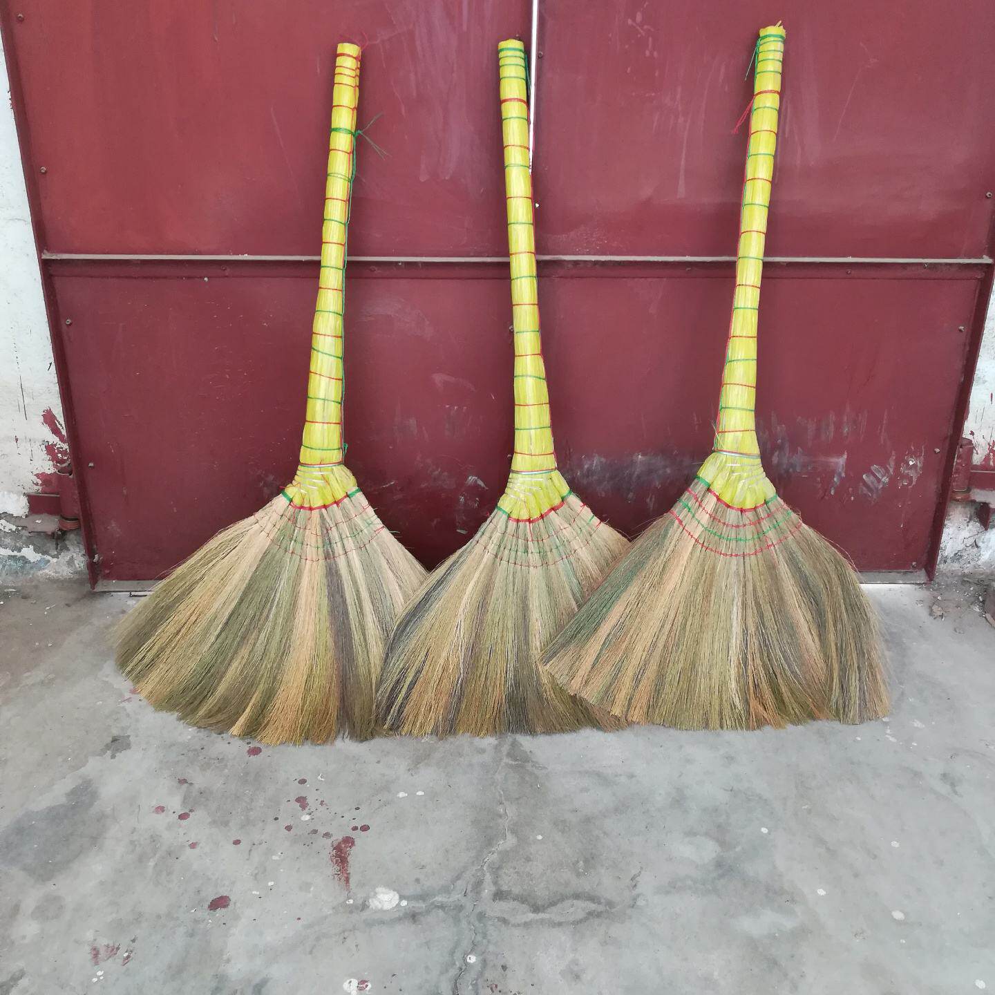 扫把单个手工扫把植物芒草笤帚扫帚无静电室内地板阳台扫地大扫把
