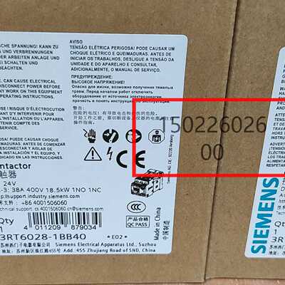 议价西门子3RT60271AG20 3RT6027-1AG20 3RT60281AG20 3RT6028-1A