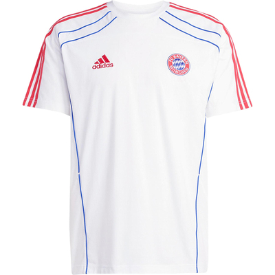 Adidas/阿迪达斯正品FCB UBP TEE男士透气休闲足球训练短袖JF0587