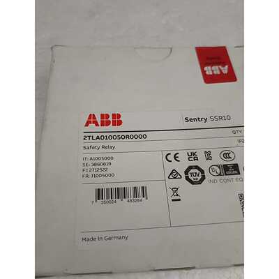 议价ABB安全继电器SentrySSR10适用