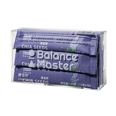 BM均衡大师奇亚籽即食代餐饱腹冲饮营养早餐墨西哥进口燕麦片150g