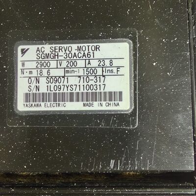 议价安川伺服电机SGMGH-30ACA61一起五台