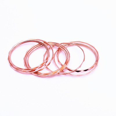 俄罗斯585彩金情侣对戒戒指