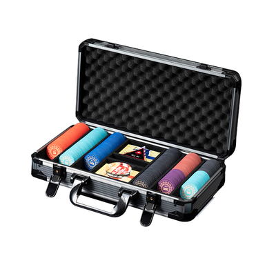 德州扑克陶瓷筹码专业有面值高端德扑poker牌币43mm筹码币无面值