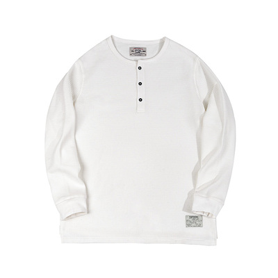 【MRA亨利领T恤】男装长袖打底衫