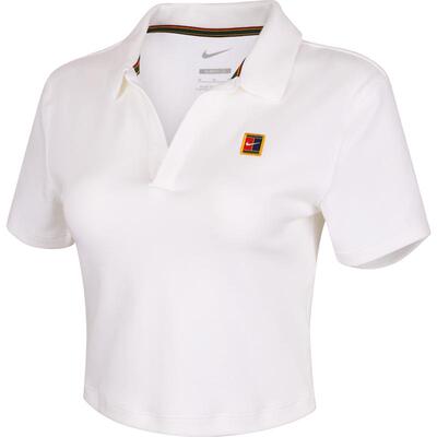 滔搏NIKE耐克女子翻领POLO衫运动休闲短袖T恤HJ8993-100