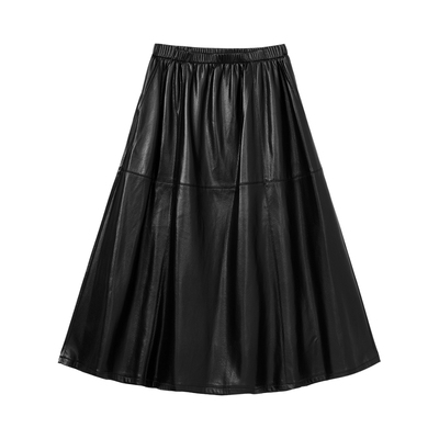 MOFAN摩凡冬新款黑色半身裙