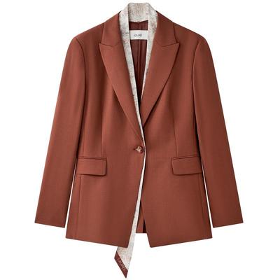 LAUREL宽松双层领西装