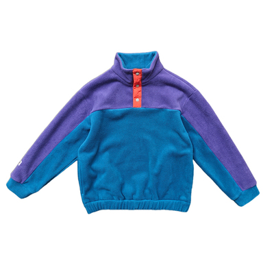 ppapa 抗静电双面摇粒绒保暖立领卫衣中大童休闲宽松卫衣1013147