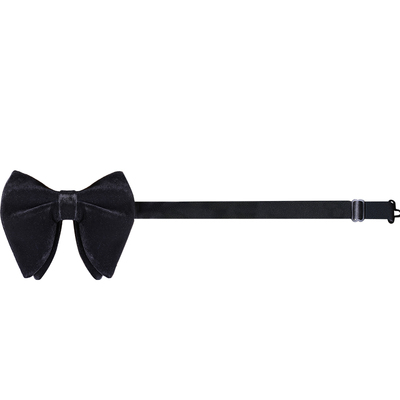 天鹅绒婚礼礼服男西服领结