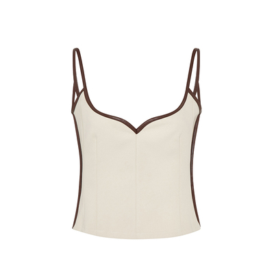 ParisGeorgia心形吊带上衣