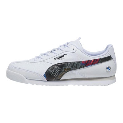 Puma/彪马正品BMWMSRomaVia新款男女同款简约经典休闲鞋307780-02