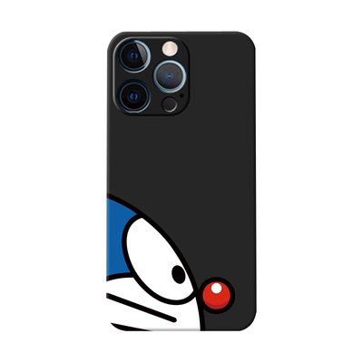 一朶午荷17air/iPhone16Promax叮当猫iphoneXR手机壳13软磨砂8P苹果14 MAX全包7PLUS情侣11/15