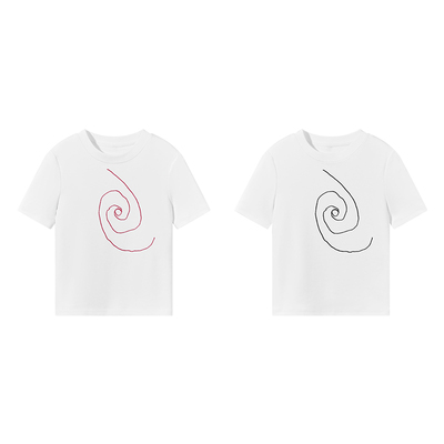 原创设计印花合身短袖T恤