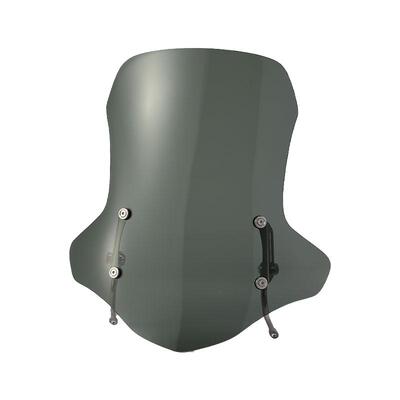 适用黑骑士电动车B2/B3/B5plus改装专用高端前挡风板玻璃加厚高清