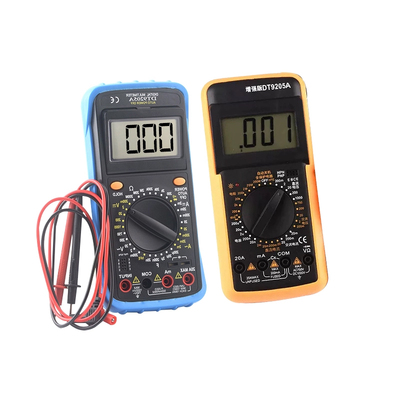 DT9205A万用表直流电压电流阻值