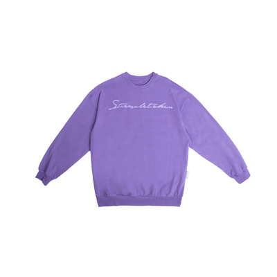 22-23AW雪花绒发泡圆领卫衣