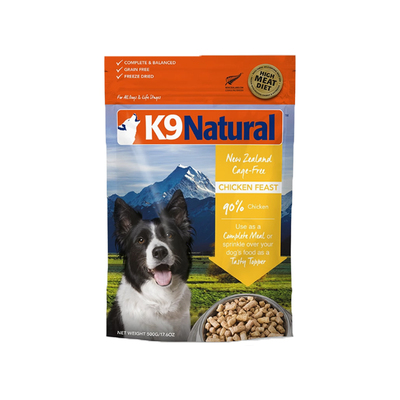 K9狗冻干粮新西兰K9 Natural宠物鲜肉冻干狗粮牛肉鳕鱼羊肉鸡肉