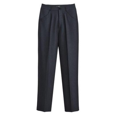 春秋款中老年女裤妈妈裤高腰直筒