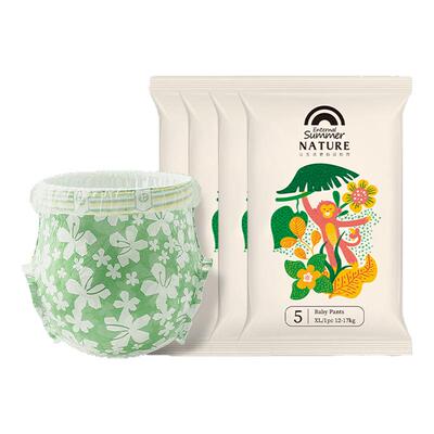 盛夏光年自然小花裤纸尿裤试用装