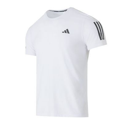 阿迪达斯白色速干短袖男夏季新款运动服跑步训练服半袖T恤IK7436