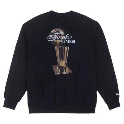 MN勇士队潮流百搭圆领长袖卫衣男