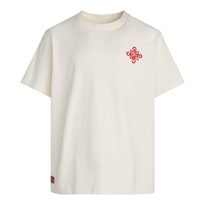 Adidas/阿迪达斯正品三叶草男女透气新年款宽松圆领短袖T恤KT0713