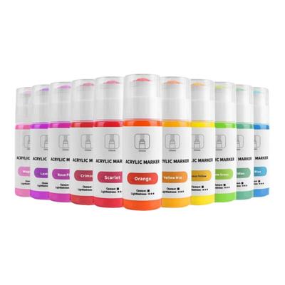 美邦丙烯马克笔18mm粗海绵头圆头