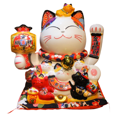 招财猫摆件生意兴隆开业礼品乔迁