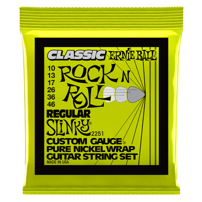 ERNIEBALL摇滚电吉他弦官方正品