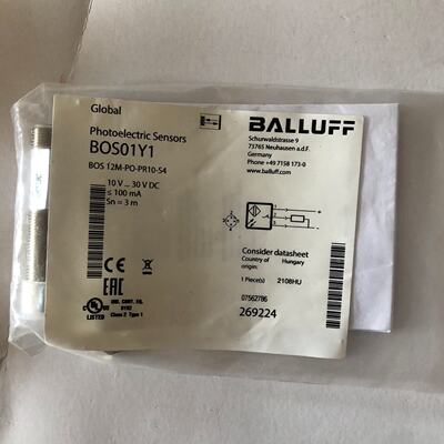 议价-BALLUFFBOS01Y1巴鲁夫光电开关传感器BO