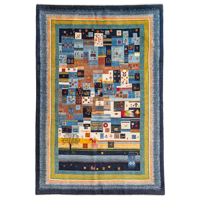 毯游记 伊朗羊毛地毯 中古风手工编织进口波斯Gabbeh无甲醛无胶