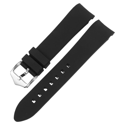 弧口硅胶手表带适用OMEGA SWATCH斯沃琪欧米茄联名行星超霸男女款