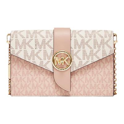 MK女士中号链条手拿信封包