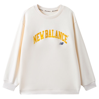 New Balance nb童装儿童男女童圆领早秋休闲长袖卫衣ND7CE1E053