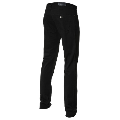 Armani/阿玛尼男鹰标修身休闲裤