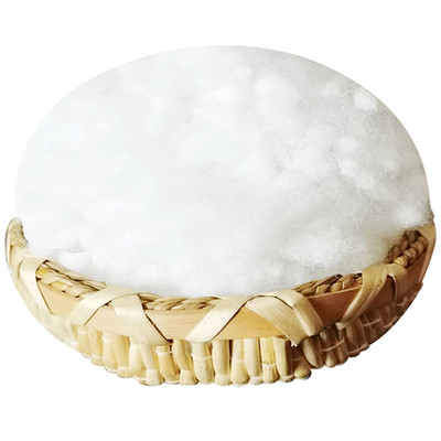 高弹丝绵珍珠棉枕芯抱枕填充棉花