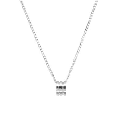 气质简约戒指项链hiphop吊坠钛钢