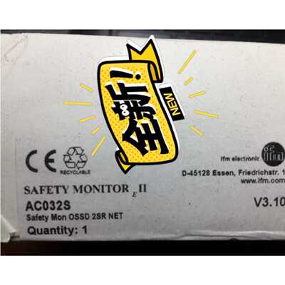 议价IFM AC032S 易福门全新AS-i安全监控器模块现货