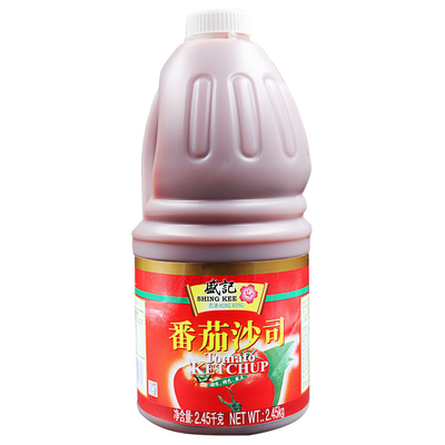 薯条手抓饼番茄蕃茄沙司番茄酱