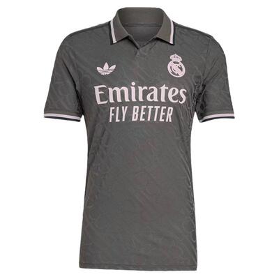 天朗足球阿迪达斯皇马24/25赛季第二客场球员版球衣足球服IY1761