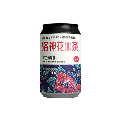 jollee小酌里洛神花冰茶鸡尾酒
