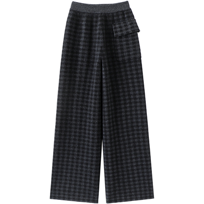 启超高端100%纯山羊绒裤