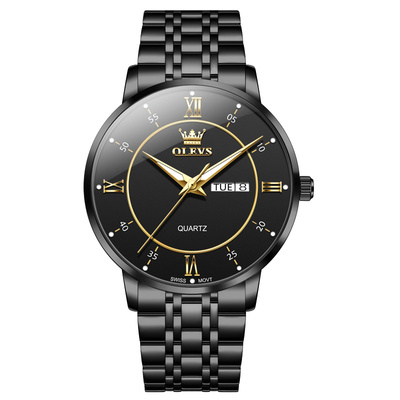 【瑞士机芯】夜光多功能手表男士